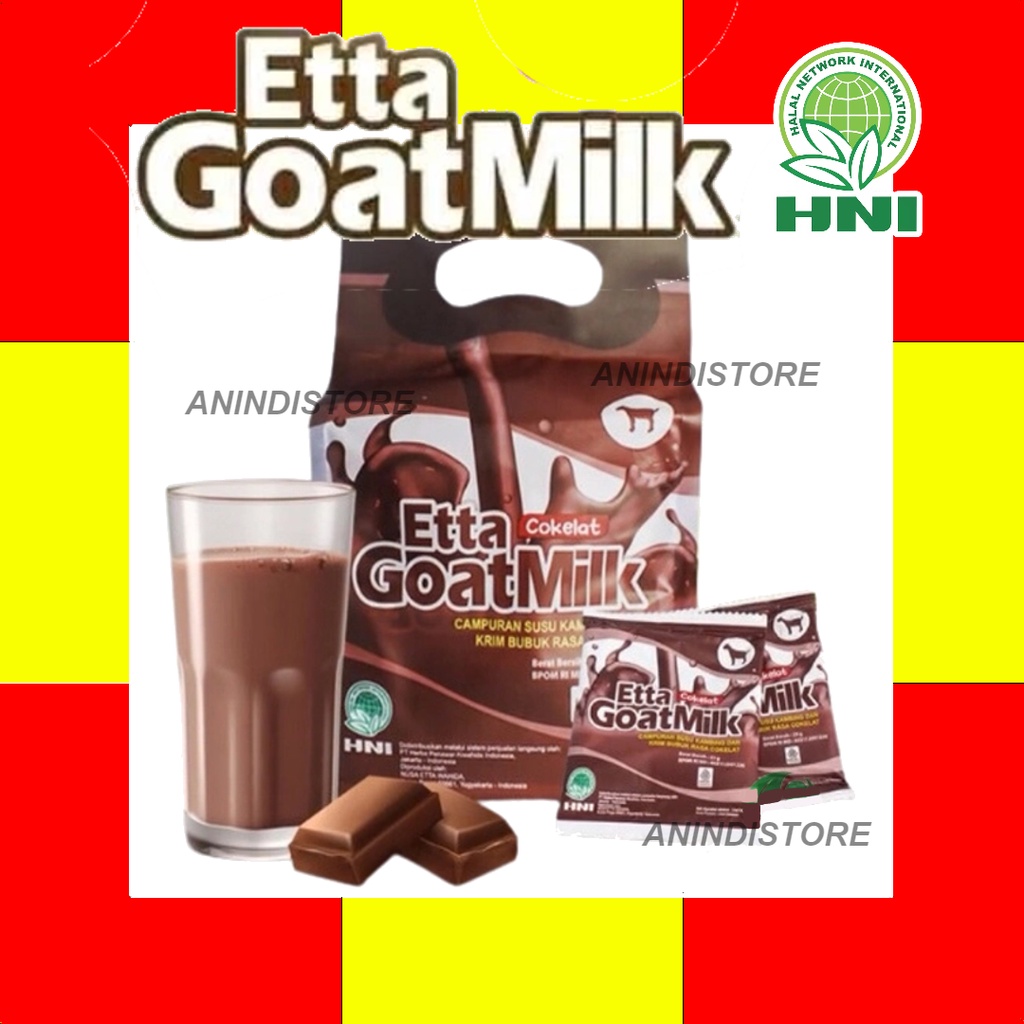 Jual ETTA GOAT MILK COKELAT (EGM)- HNI HPAI ORIGINAL [AND01] | Shopee ...