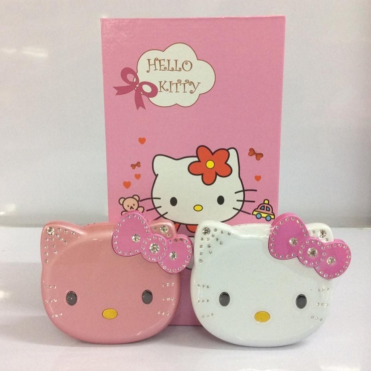Jual COD HP Lucu Mini Hello Kitty Girl Phone K688 Quad Band Flip ...