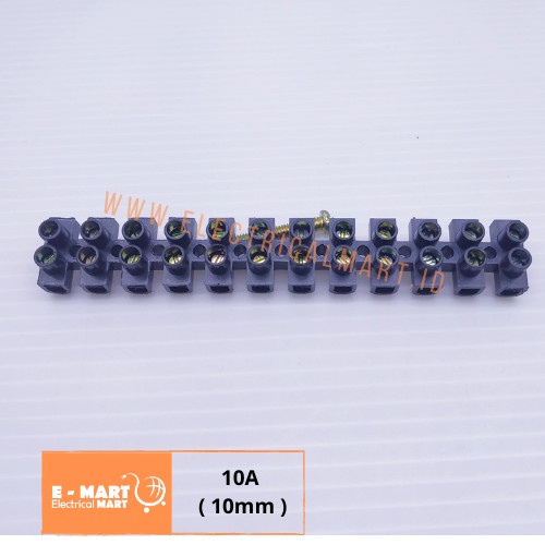 Jual Terminal KRUSTIN Hitam / Terminal Sambungan Kabel 10mm ( 10 A ...