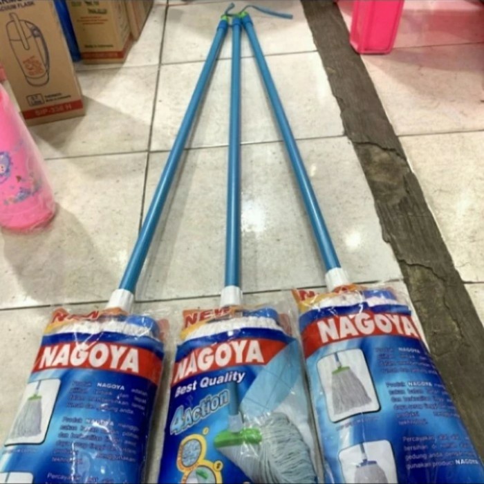 Jual Kain Pel Nagoya Kecil 12 Cm Mop Lantai Berkualitas | Shopee Indonesia