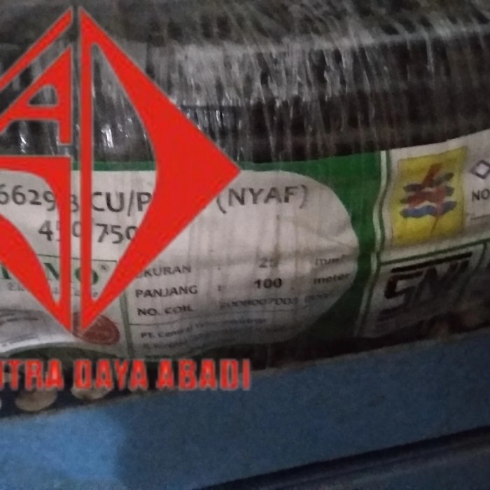 Jual Kabel Serabut NYAF 25 mm Yunitomo warna hitam JUAL ECER per meter ...