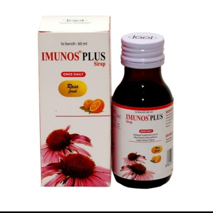 Jual Imunos Plus Sirup 60ml /Vitamin Daya Tahan Tubuh | Shopee Indonesia