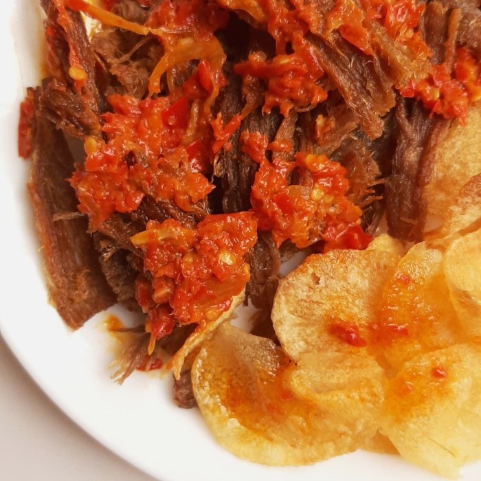 Jual dendeng balado sapi kering ukuran 1 kg | Shopee Indonesia