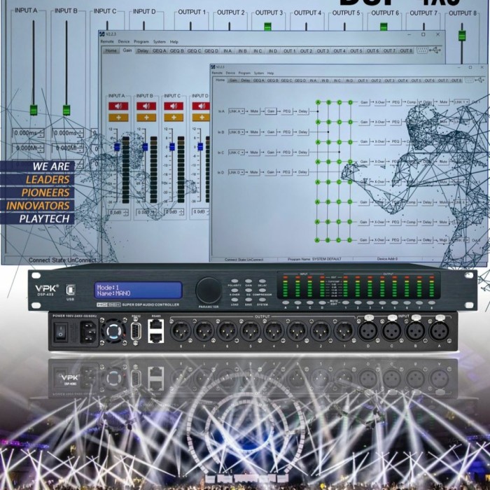 Jual DLMS Vpk dsp 4x8 Management Dlms Vpk Dsp 4 x 8 ( 4in 8out ...