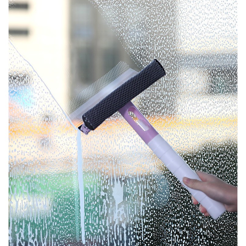 Jual Spray Window Cleaner 3in1 Wiper Pembersih Kaca Jendela Serbaguna ...