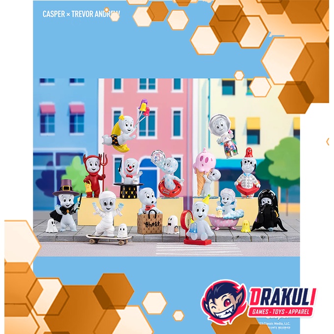 Jual Toys PM Figure Casper x Trevor Andrew Series Blind Box | Shopee ...