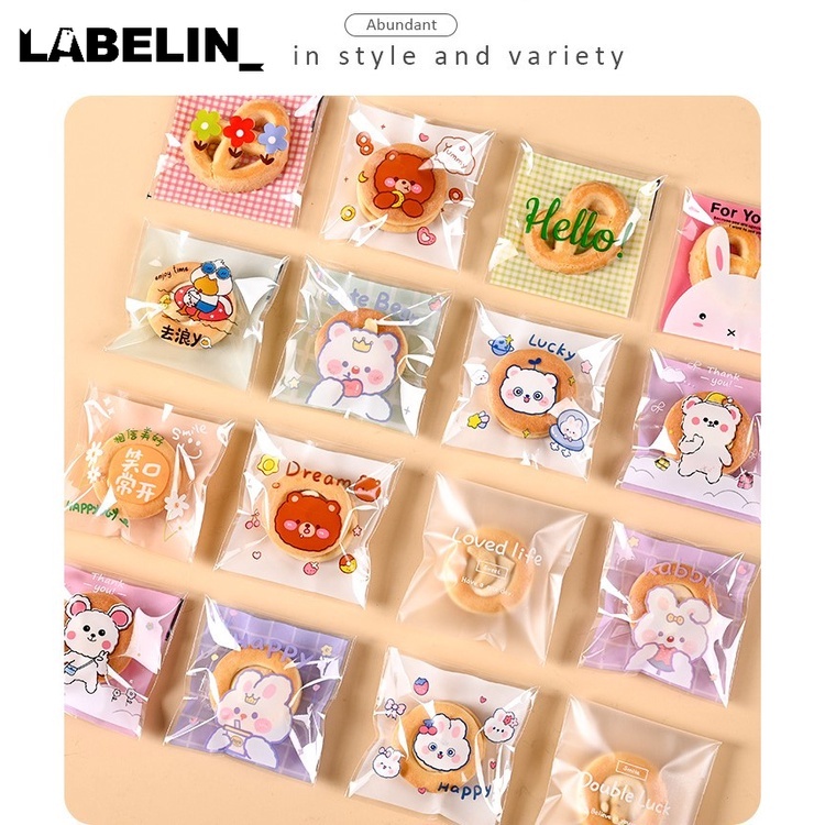 Jual PART-11 Plastik Cookies 7x7cm 100pc Plastik pembungkus aksesoris ...