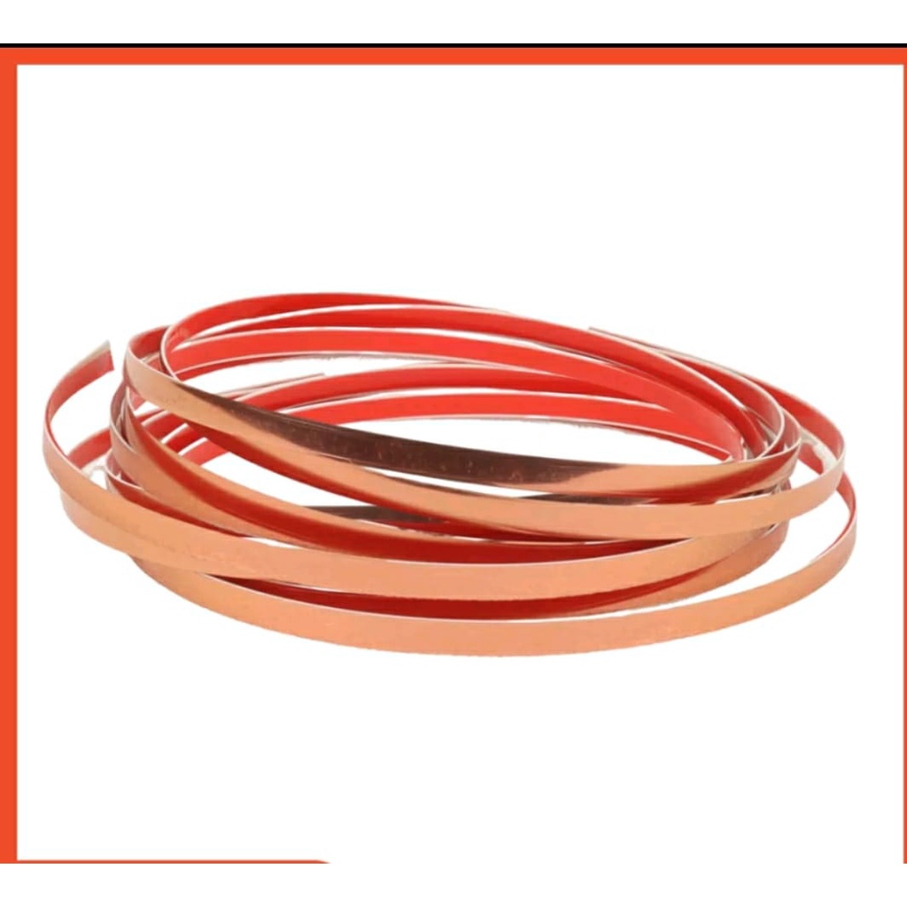 Jual WALL STICKER PANJANG 3 METER / LIST PLAT STRIP MIRROR / LIST PLAT ...