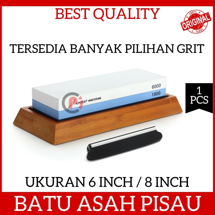Jual Batu Pengasah Asah Tajam Pisau Whetstone Knife Sharpener Grit ...