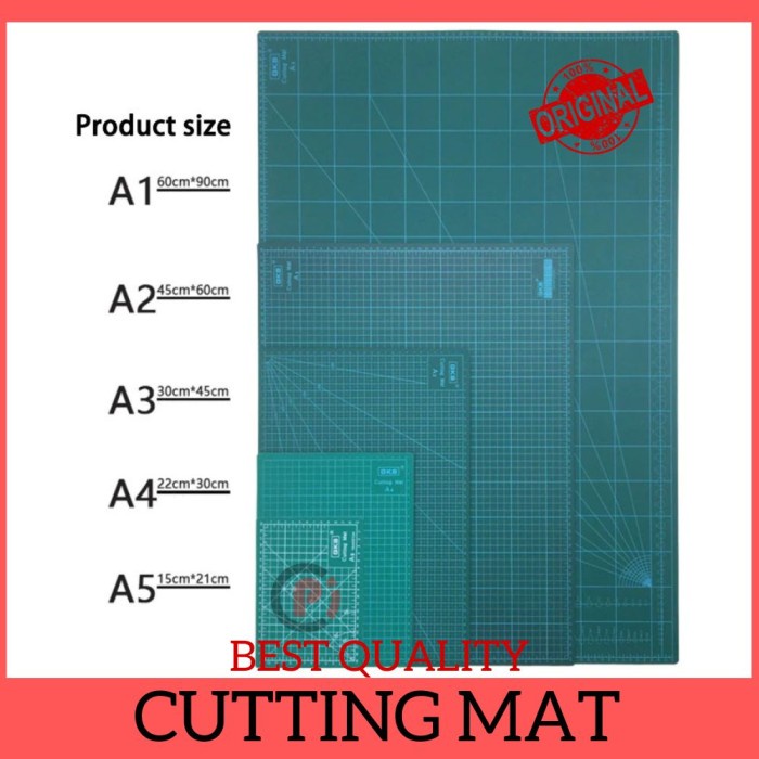 Jual Alas Potong Cutting Mat Work Ukuran A1 A2 A3 A4 A5 Hand Craft Pad | Shopee Indonesia