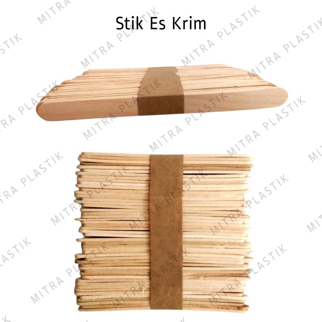 Jual Stik Es Krim Kecil Stick Ice Cream Kayu Polos Murah | Shopee Indonesia