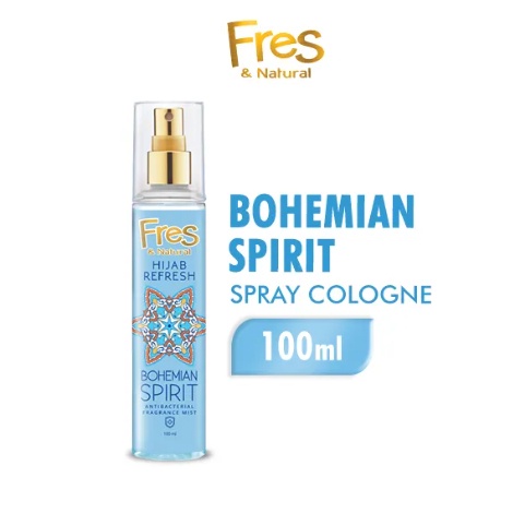 Jual FRES & NATURAL Hijab Refresh Bohemian Spirit Spray Cologne 100 ml ...