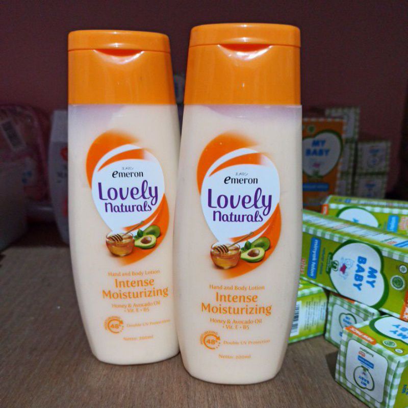 Jual Emeron Lovely Naturals Hand and Body Lotion Intense Moisturizing ...