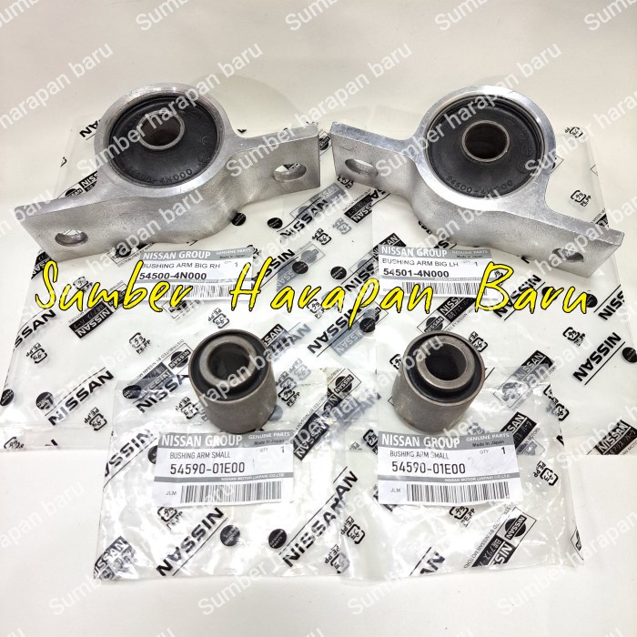 Jual Bushing Lower Arm Besar Kecil Sayap Depan Serena C24 OEM 1Set 4pc ...
