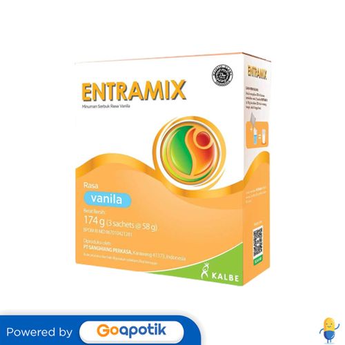 Jual Entramix Susu Rasa Vanila 174 Gram Box | Shopee Indonesia