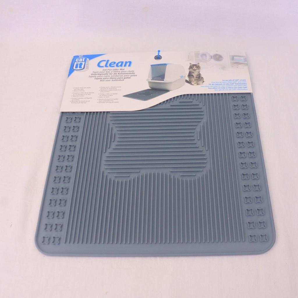 Jual CATIT Karpet Kucing Cat Pan Litter Mat Grey 40cm | Shopee Indonesia