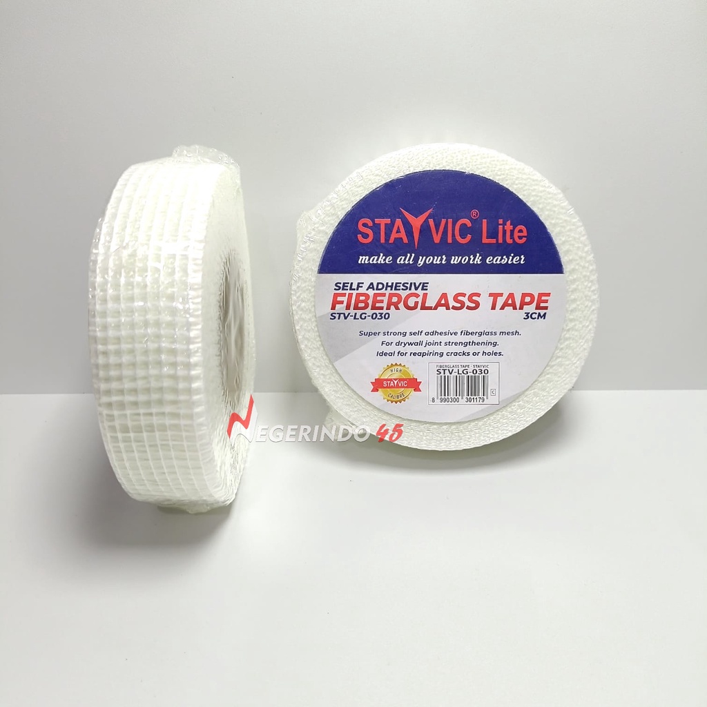 Jual LAKBAN GYPSUM GIPSUM 3CM 5CM X 40M LEM ISOLASI KASA MESH FIBER ...