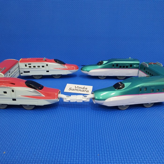 Jual Takara Tomy Plarail Shinkansen Join Set E5 Hayabusa and E6 Komachi | Shopee Indonesia