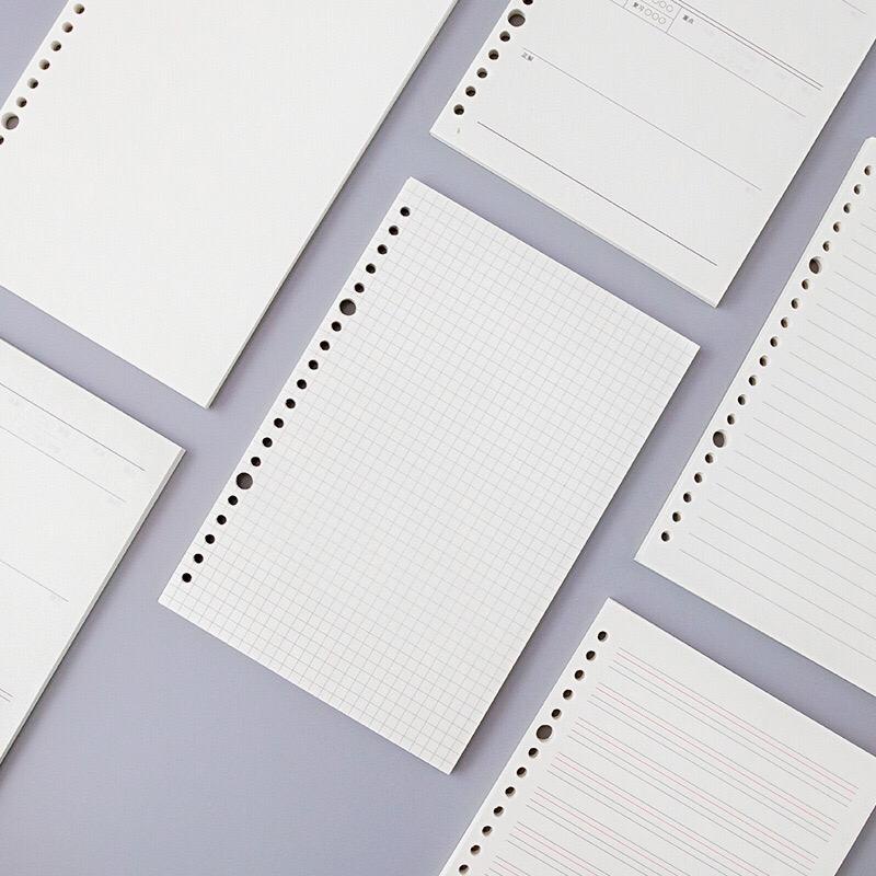 Jual [Nokai Space] READY 100 GSM Isian Binder A5/A6 6 Lubang Refill ...