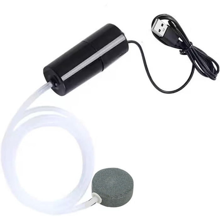 Jual Aerator USB Mini Air Pump Portable Pompa Oksigen Udara | Shopee ...