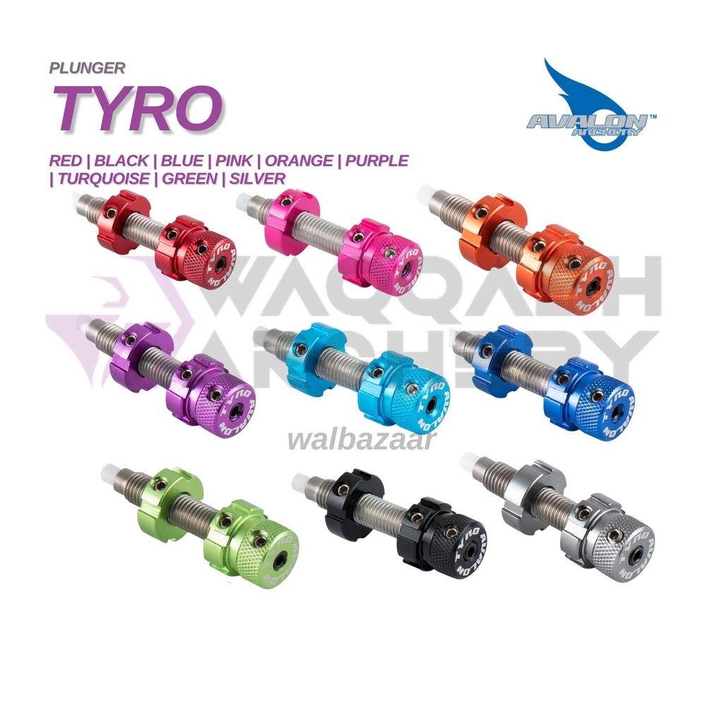 Jual AVALON TYRO 32 MM PLUNGER Plastic Core Cushion Panic Button ...