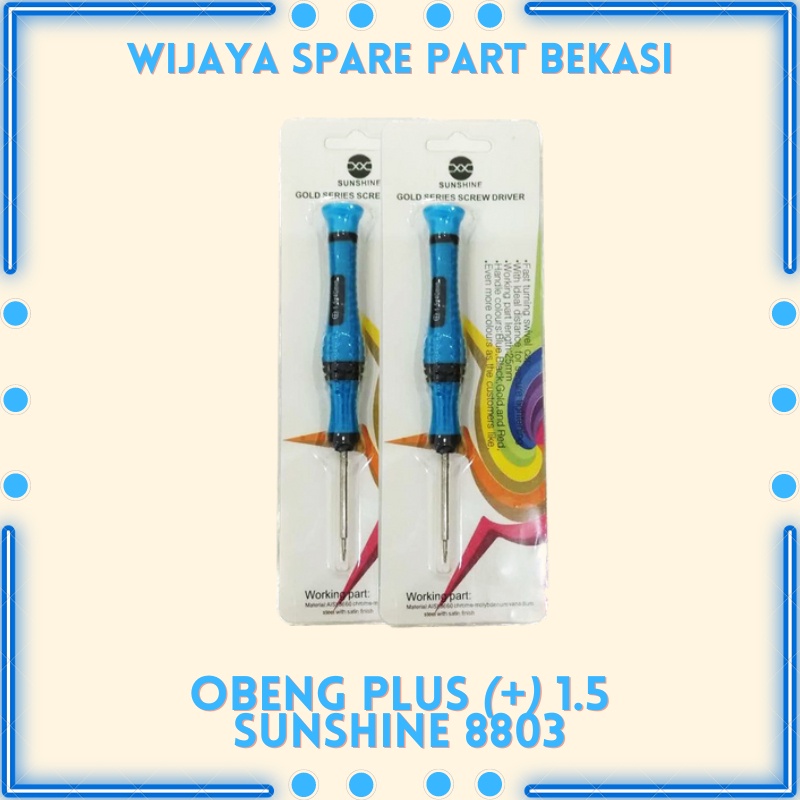 Jual OBENG PLUS HANDPHONE ANDROID/IPHONE (+) 1.5 SUNSHINE 8803|OBENG ...