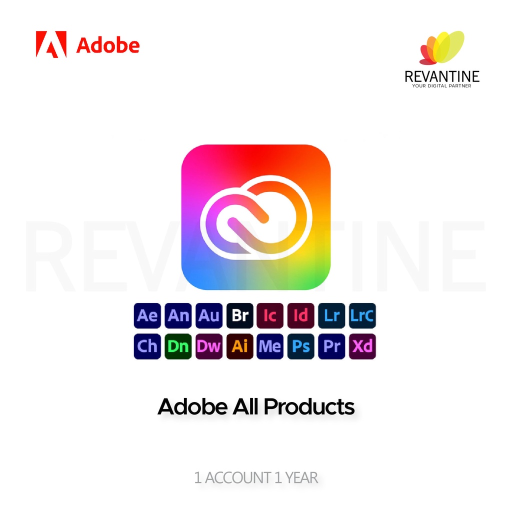 Jual Adobe All Apps - Original Subscription - Jidan Shoppu | Shopee ...