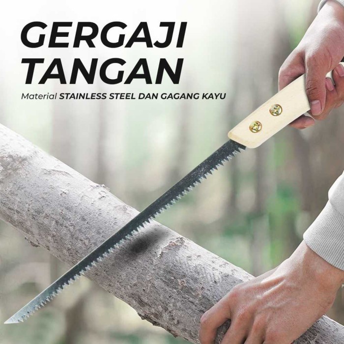 Jual TRFF Gergaji Tangan Manual Woodworking Hand Prune Saw TOTB22 | Shopee Indonesia