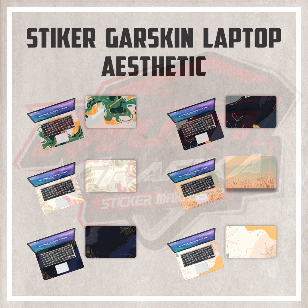 Jual Stiker Sticker GARSKIN LAPTOP Leptop Notebook Motif AESTHETIC 78 ...