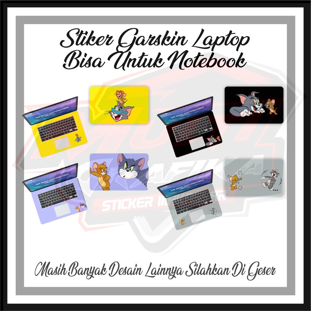 Jual Sticker Laptop Kartun Lucu Cover Protector Notebook Skin Garskin ...