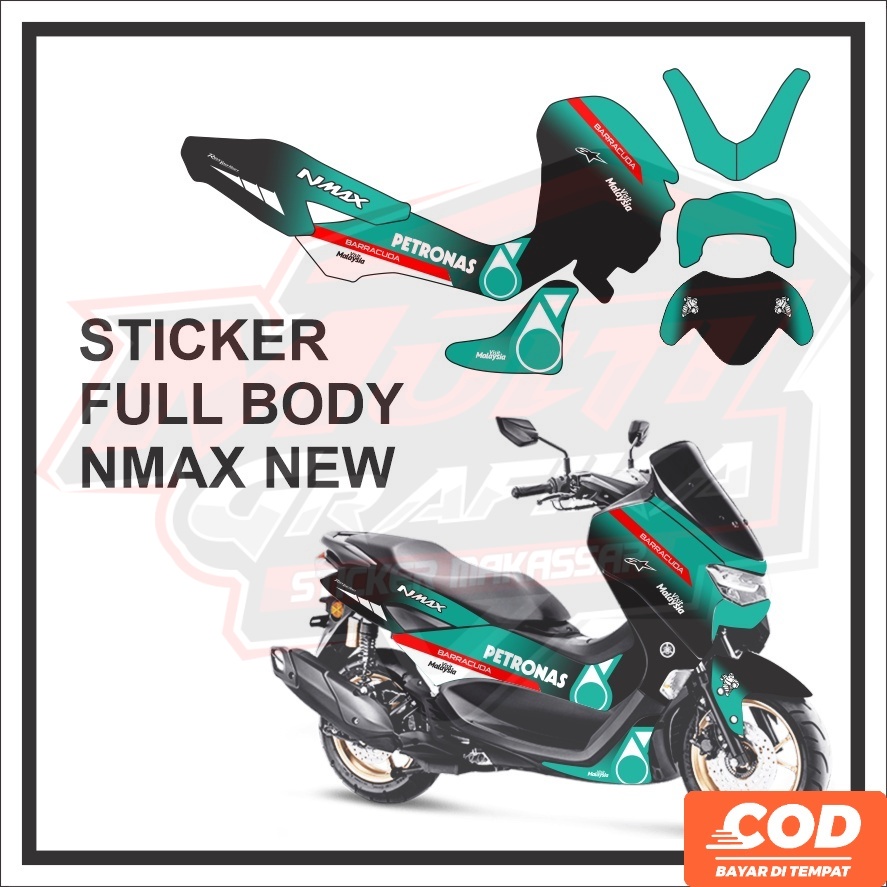 Jual Stiker Nmax New Sticker N max Full BOdi Decal N-max 155 Abs ...