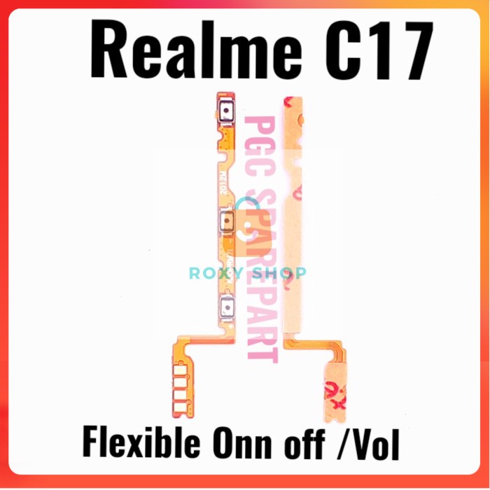 Jual Original Flexible Konektor Volume Power On Off Realme C17 - Flexibel F | Shopee Indonesia
