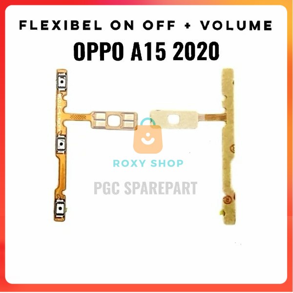 Jual Original Flexible Konektor Volume Power On Off Oppo A15 2020 | Shopee Indonesia