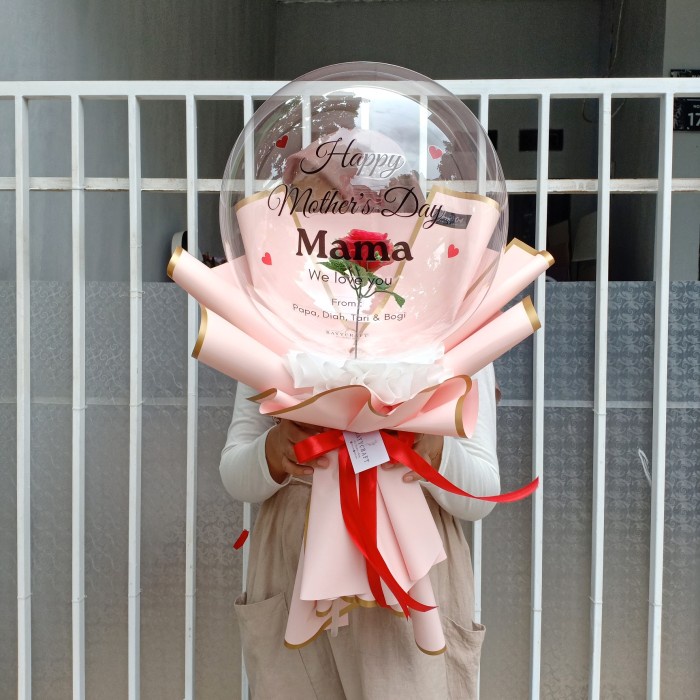 Jual New BUKET BALON PVC BUNGA ARTIFICIAL BOUQUET WISUDA ULTAH | Shopee ...