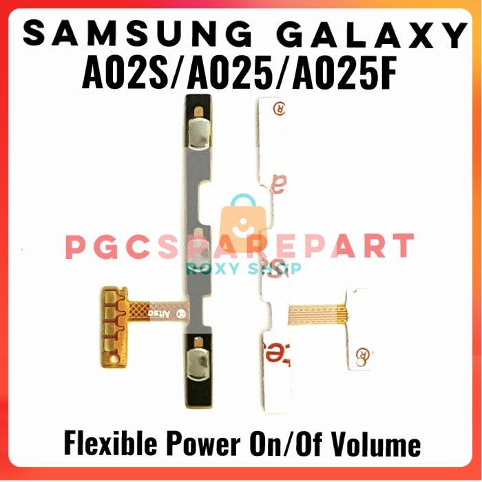 Jual Original Flexible Conector Volume Power On OF Samsung Galaxy A02S A025 | Shopee Indonesia