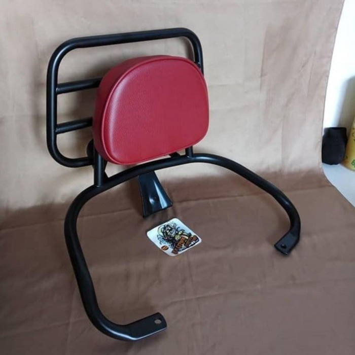 Jual NEW behel rack + sandaran busa Vespa motor listrik Uwinfly ...