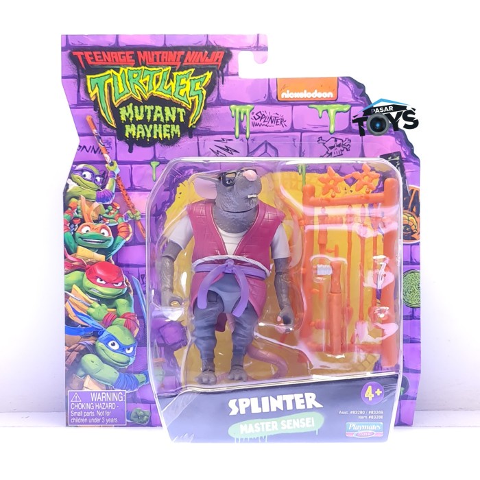 Jual Teenage Mutant Ninja Turtles Mutant Mayhem Splinter Master Sensei ...