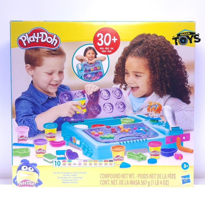 Jual Play-Doh On The Go Imagine and Store Studio Playset Playdoh Original | Shopee Indonesia