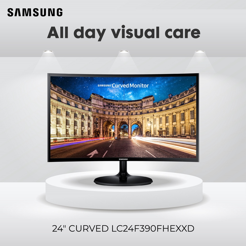 Jual MONITOR SAMSUNG LC24F390FHEXXD CURVED LC24F390 (VGA+HDMI) | Shopee ...