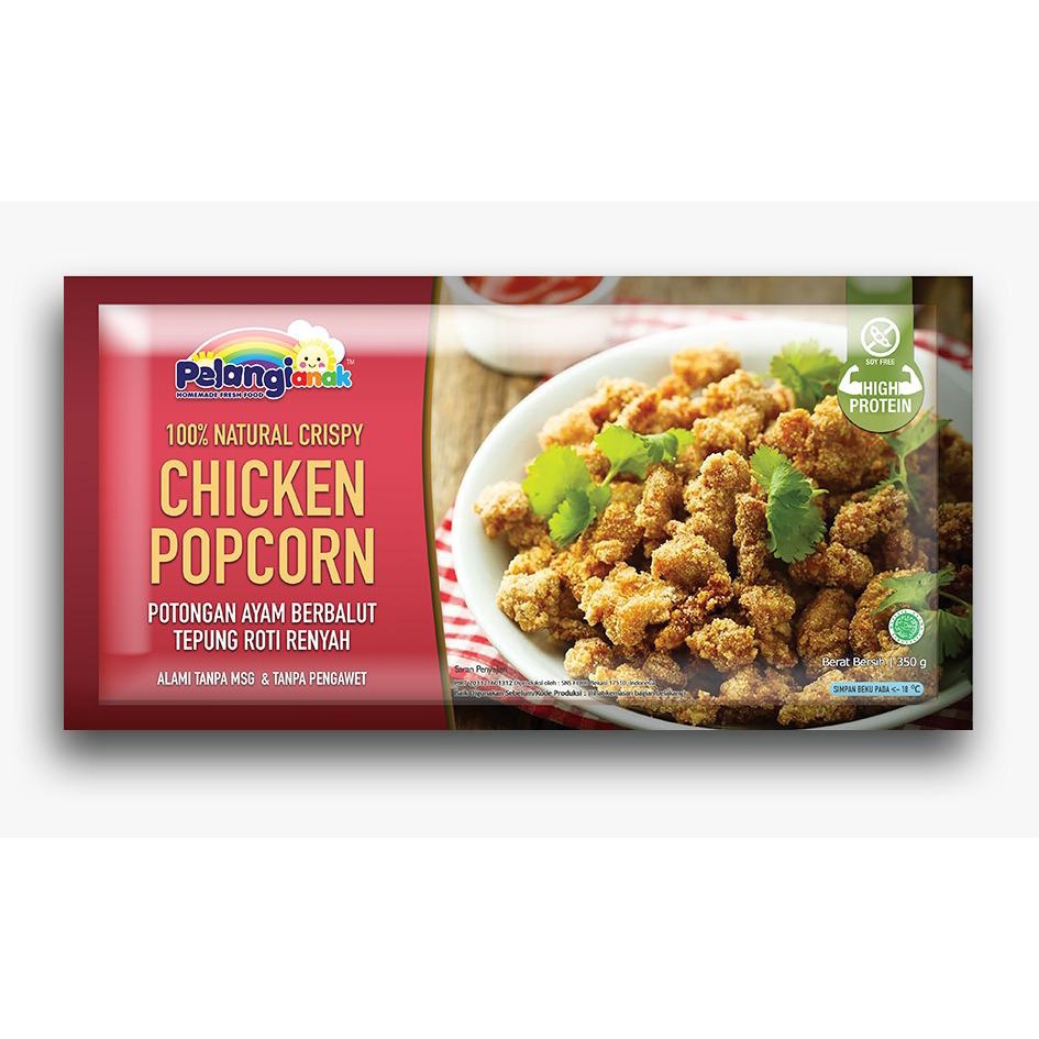 Jual CHICKEN POPCORN NON MSG NON PENGAWET / CHICKEN POPCORN PELANGI ...