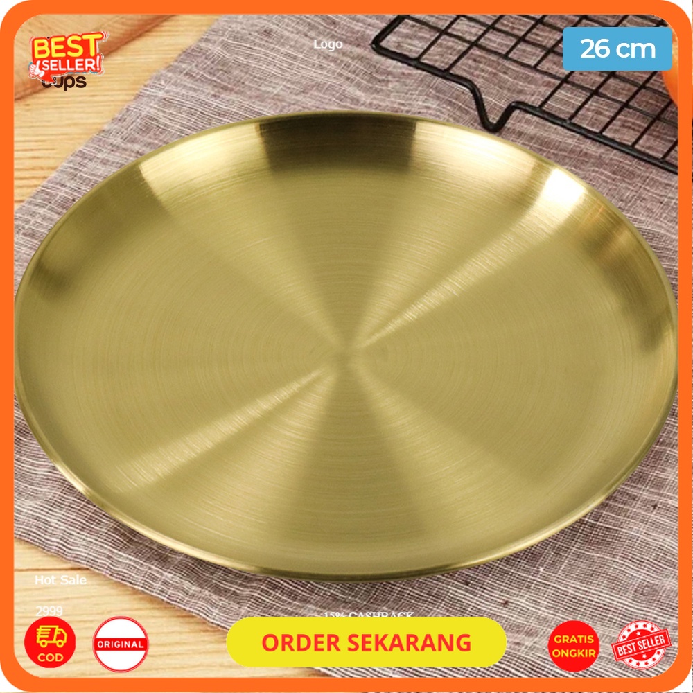 Jual Piring Makan Tempat Semua Jenis Makanan Stainless Steel Sultan ...