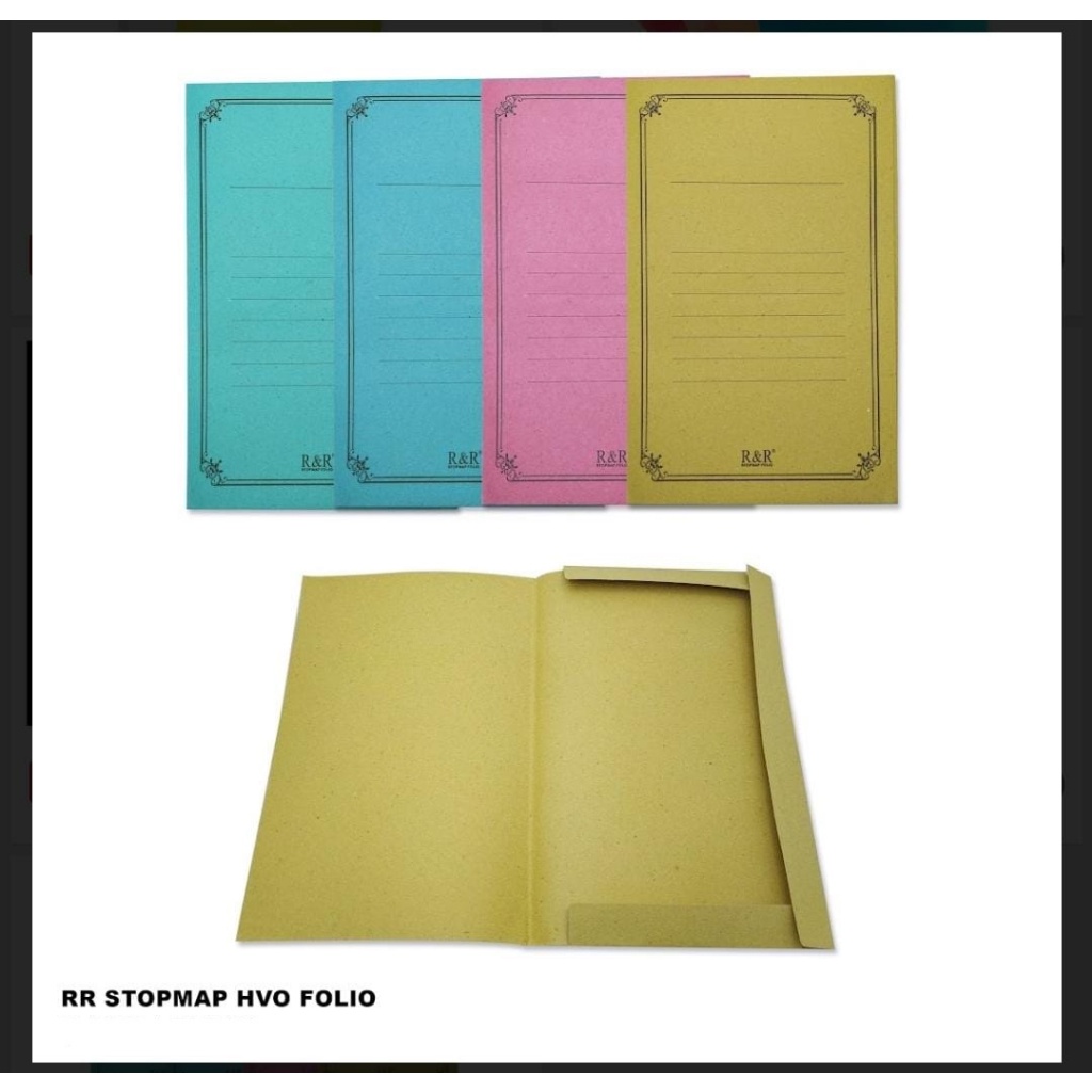 Jual Apazada Stopmap [1 Pack - 50 Lembar] / Map Kertas HVO Folio / Map ...