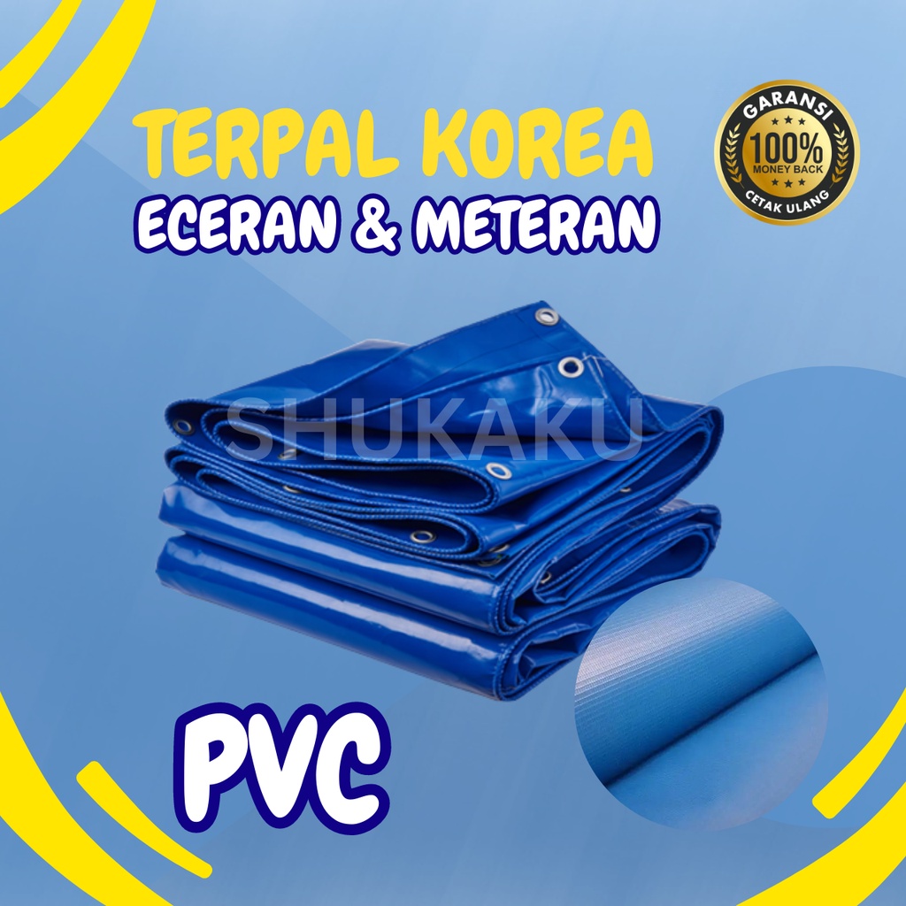 Jual Terpal Korea PVC ORCHID Plastik Tebal Meteran Lembaran Custom ...