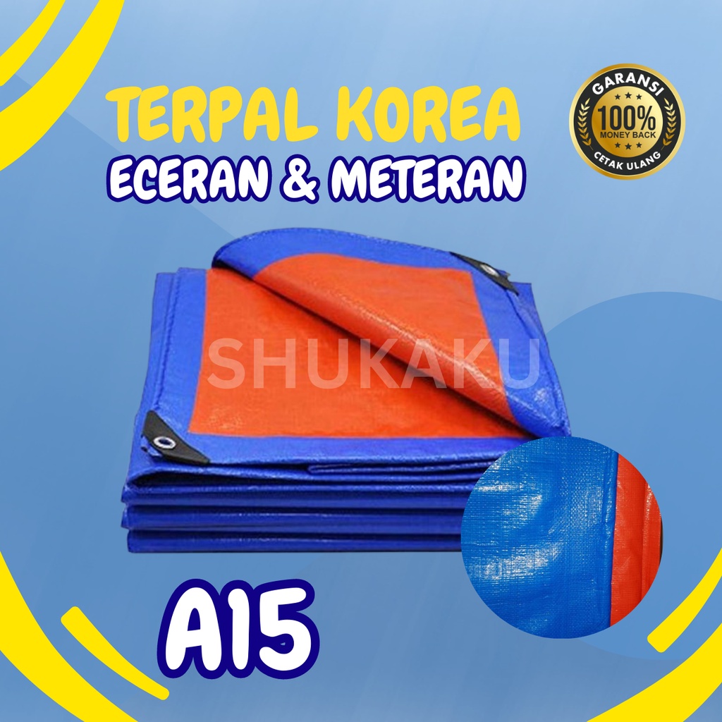 Jual Terpal Korea A15 Plastik Tebal Meteran Lembaran Custom | Shopee ...
