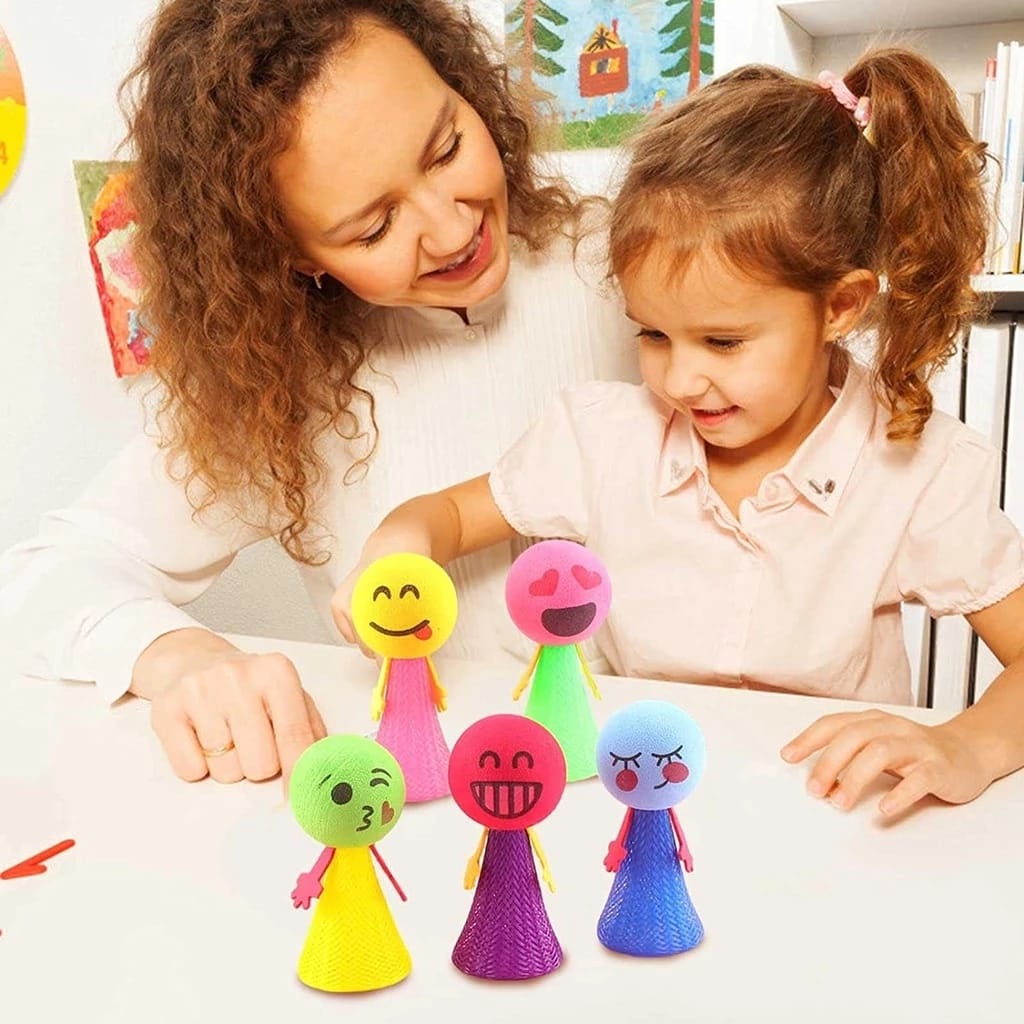 Jual Mainan Anak Kutu Loncat Bouncing Muka Face Emoticon Jumping Prank ...