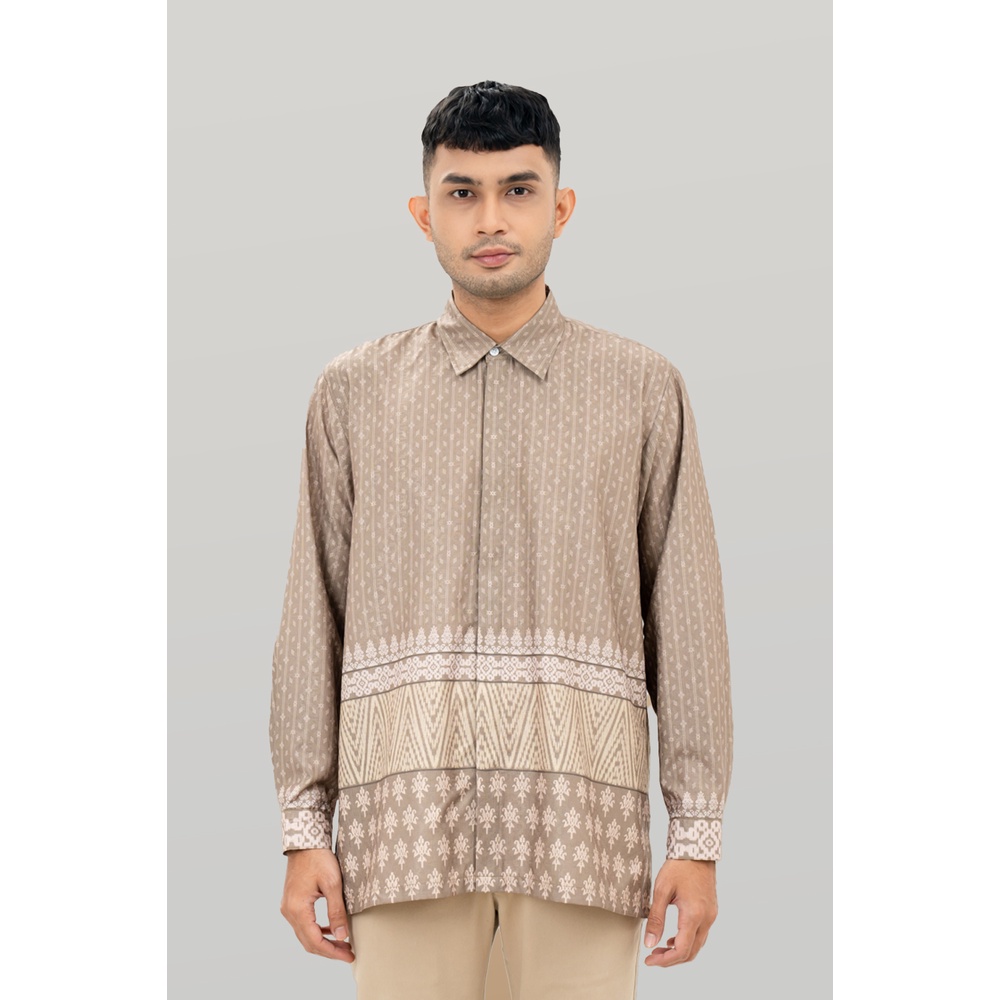 Jual Klamby - Sambas Long Shirt Men Gleam Beam | Shopee Indonesia