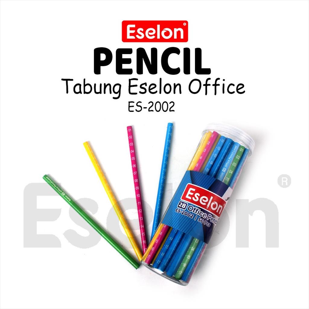 Jual 50pcs Pensil Karakter Eselon / 1 Tabung Pensil 2B Karakter ...