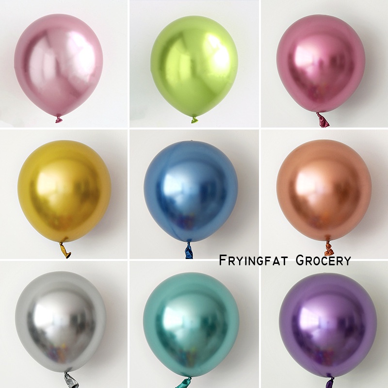 Jual Balon chrome 5 inch mini | Shopee Indonesia