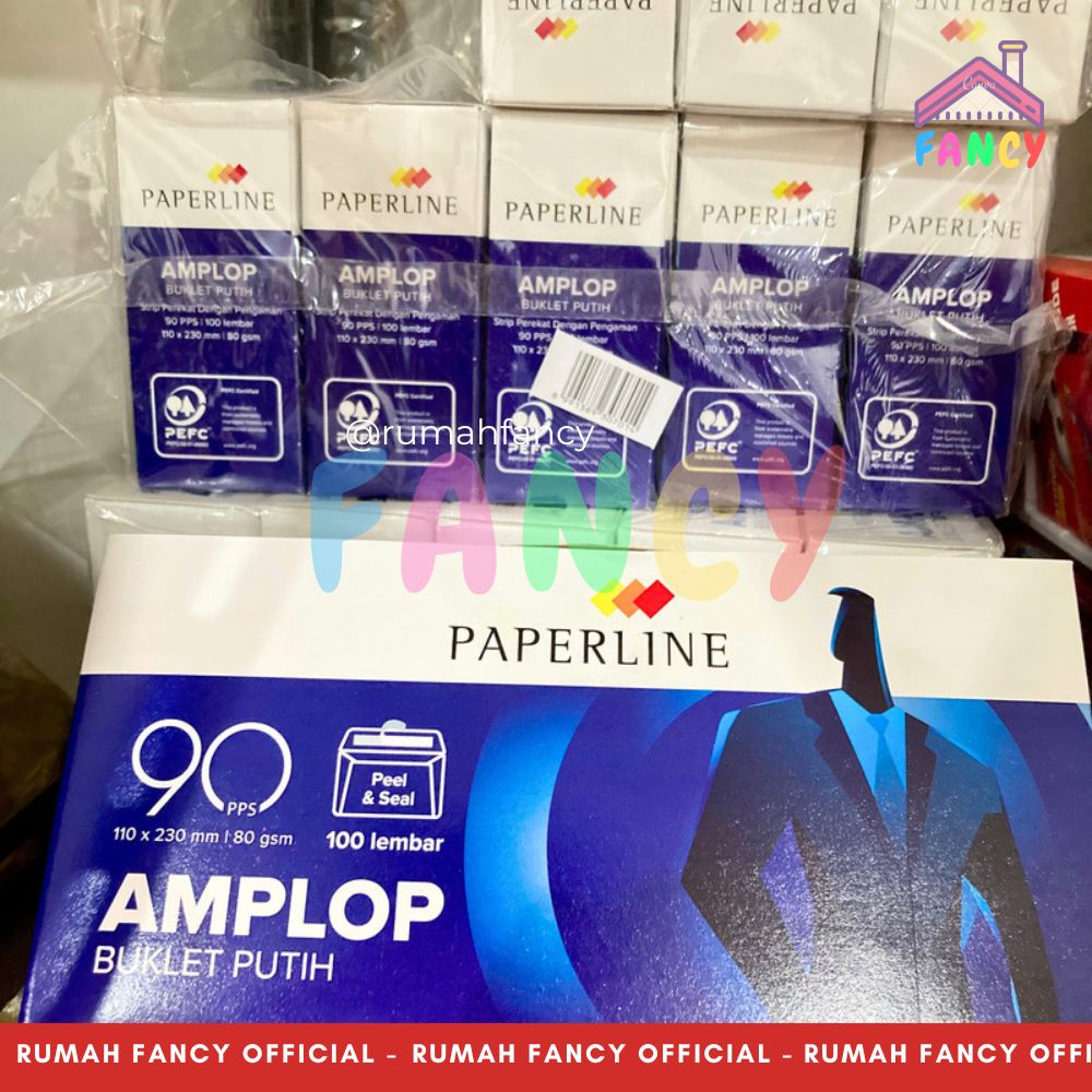 Jual [1 PAK ISI 100 PCS] AMPLOP PPL 90 / AMPLOP PUTIH PANJANG ...