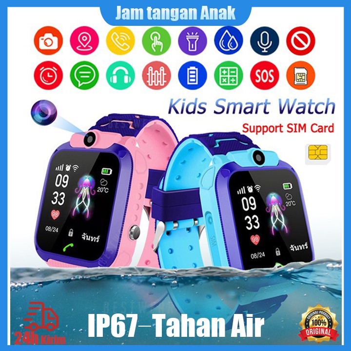 Jual SIAP COD Imo Anti Air IP67 Q12 Jam tangan anak telepon - anak Gps ...